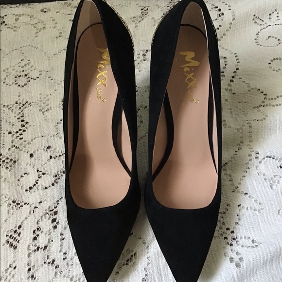 Mixx Shuz | Shoes | Mixx Shuz Coveted Eliza Cage Heel Pumpnwob | Poshmark